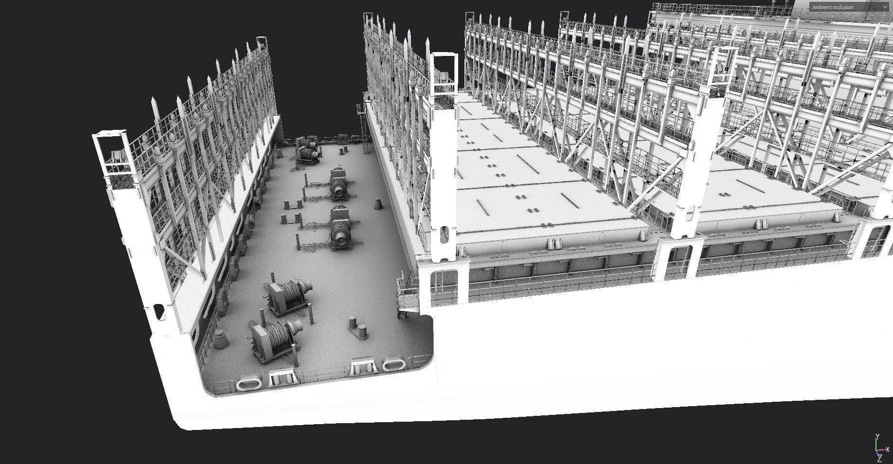 ONE Container ship 3D model | CGTrader