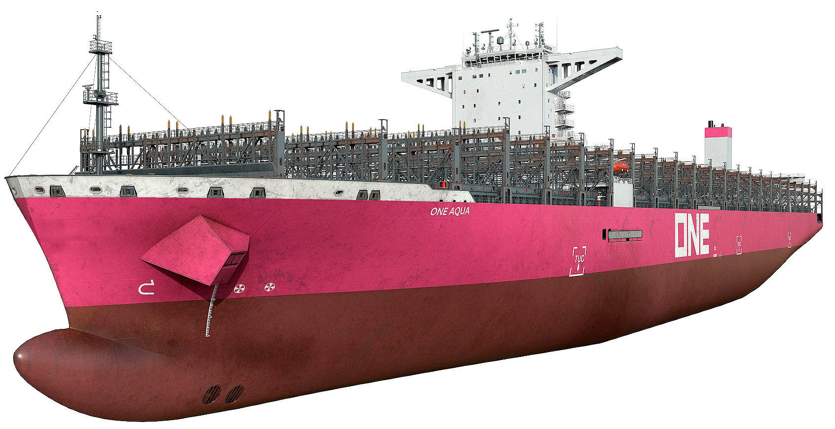 ONE Container ship 3D model | CGTrader