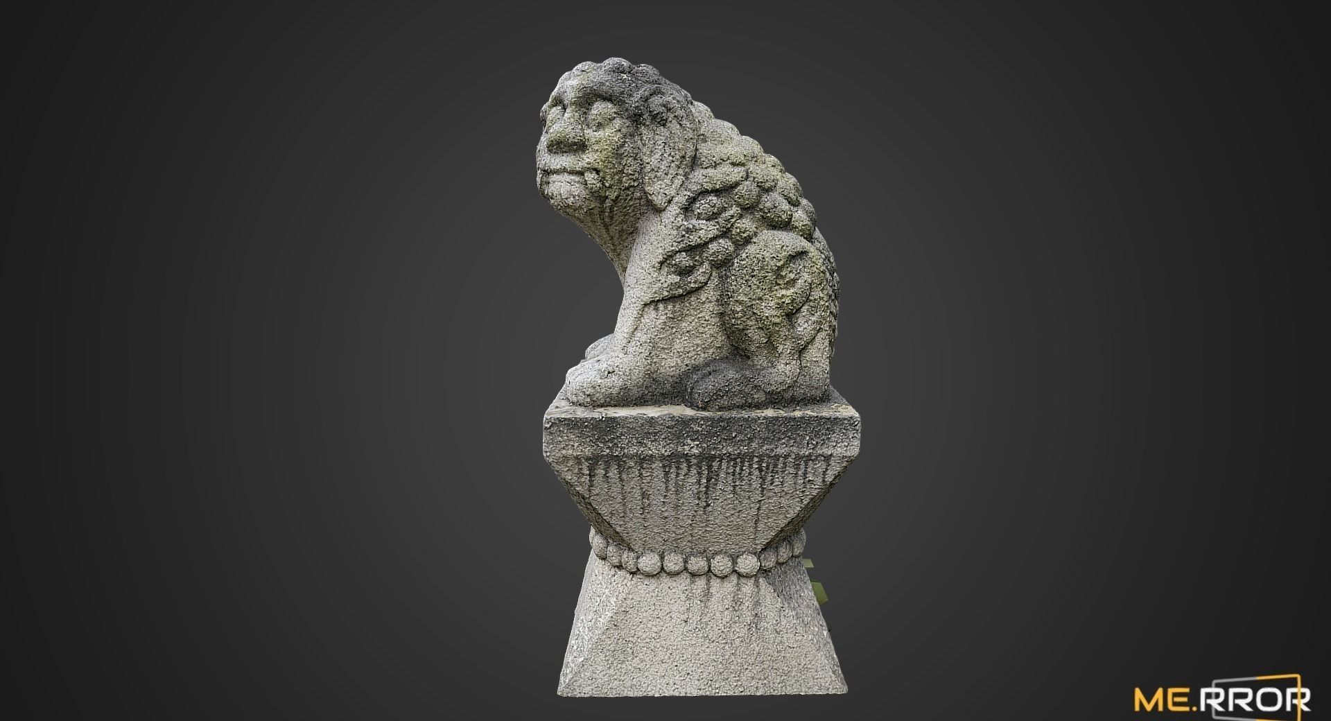 3D model Heatea Mythical Unicorn Lion Statue VR / AR / low-poly | CGTrader