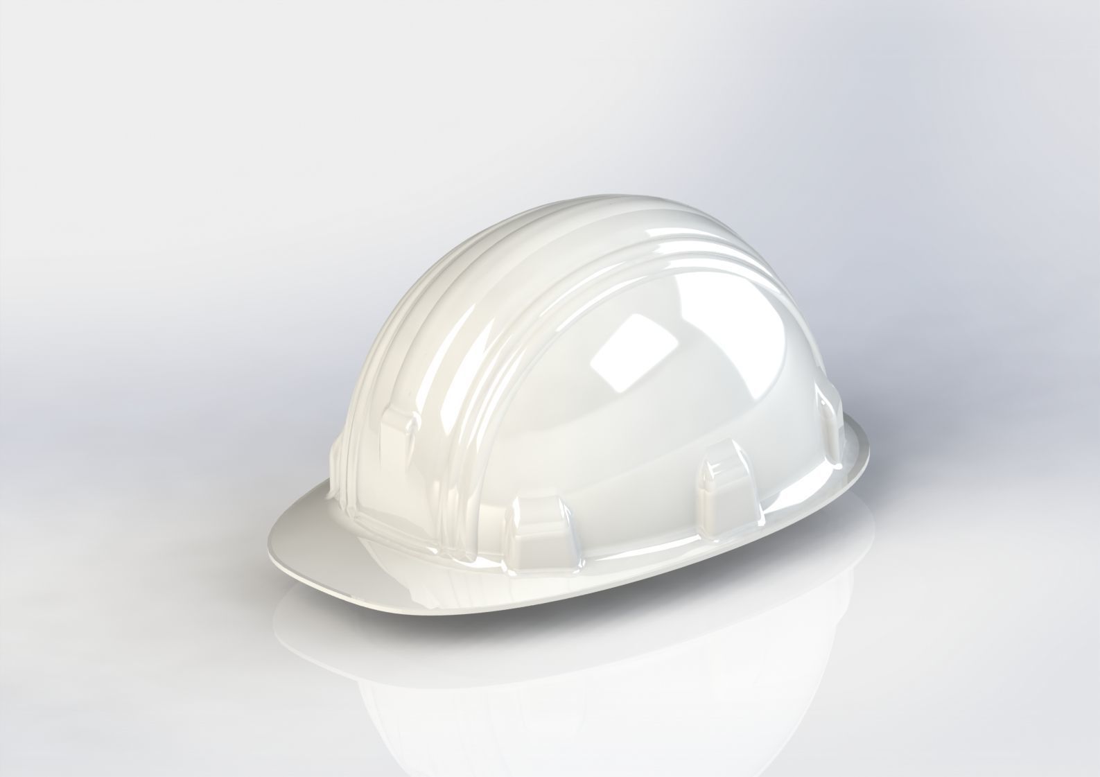 Safety Helmet - Hard Hat - Cap Helmet Real Size Model 3D model | CGTrader