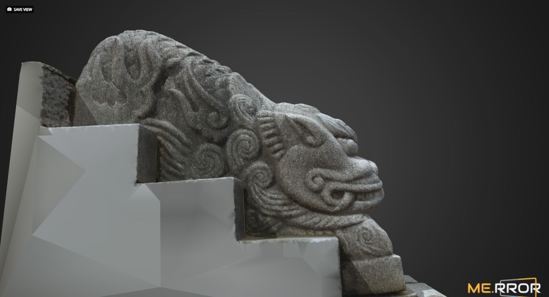 3D model Heatea Mythical Unicron Stone Stair VR / AR / low-poly | CGTrader