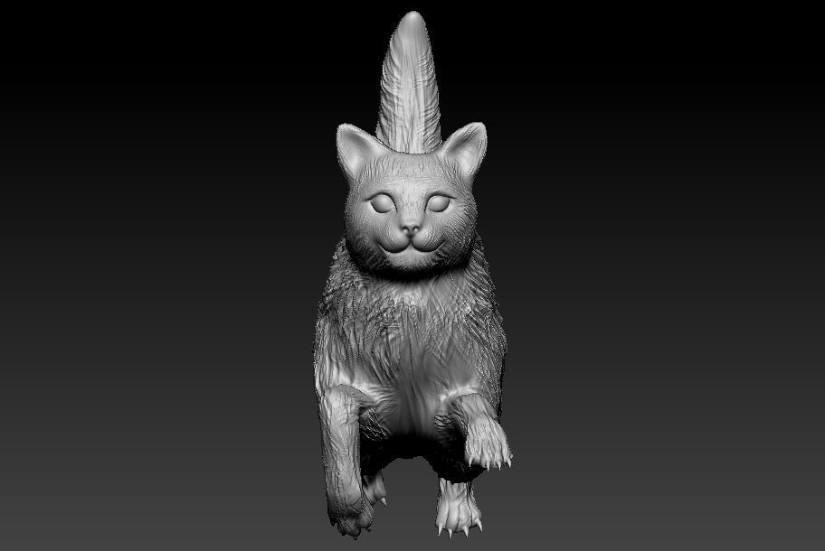 rag doll Cat 3D model 3D printable | CGTrader