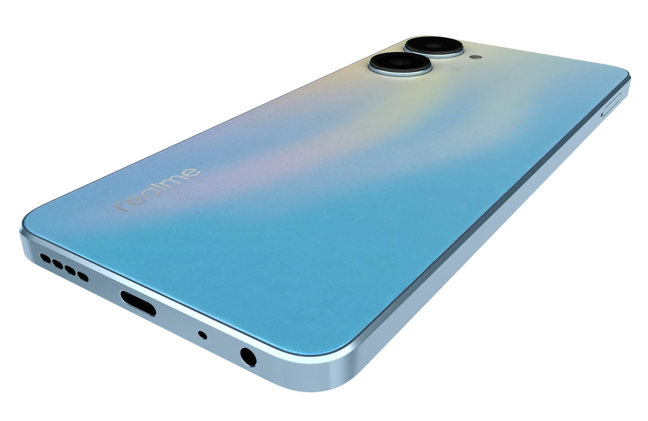 Realme 10 Pro Blue 3D model | CGTrader