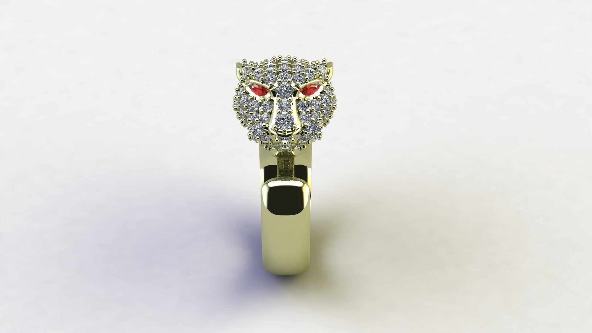 Tiger Ring Puma 3D model | CGTrader