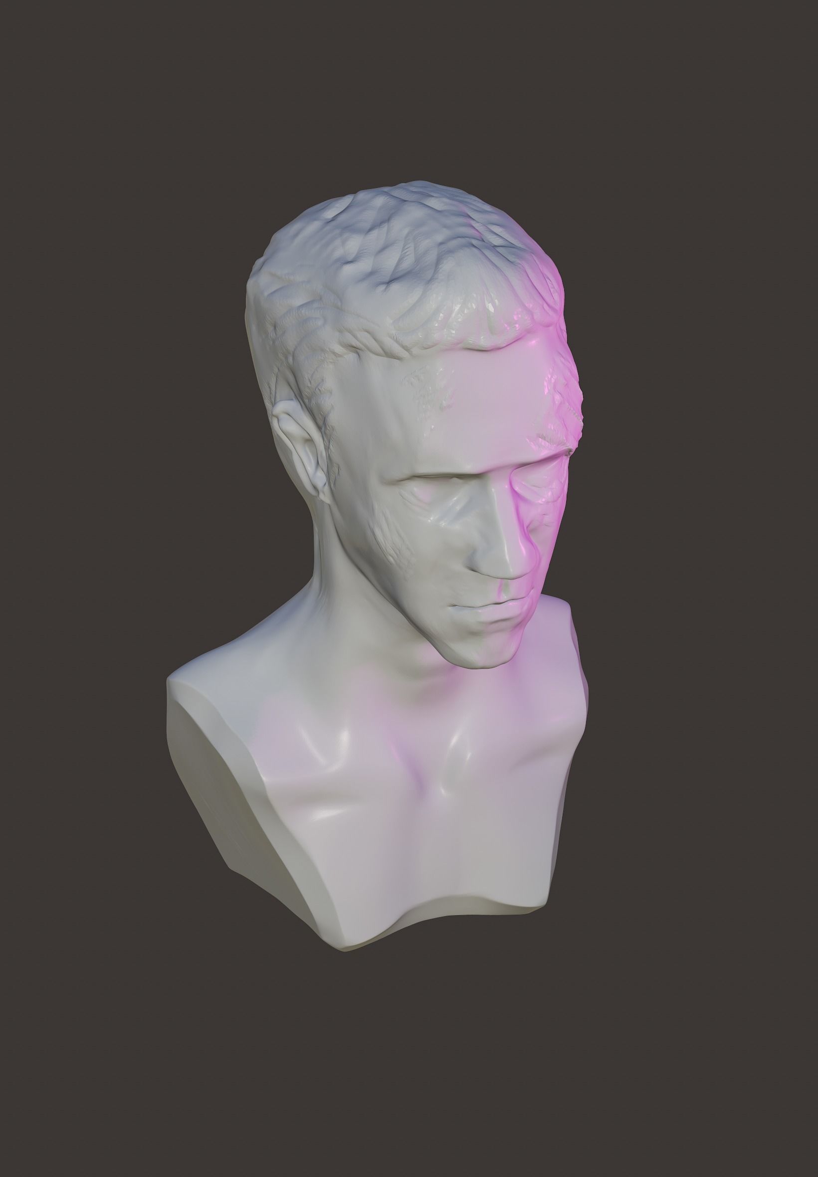 Edward Norton Fight Club 3D model | CGTrader