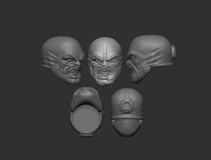 Bane - Headsculpt for Action Figures 3D model 3D printable | CGTrader