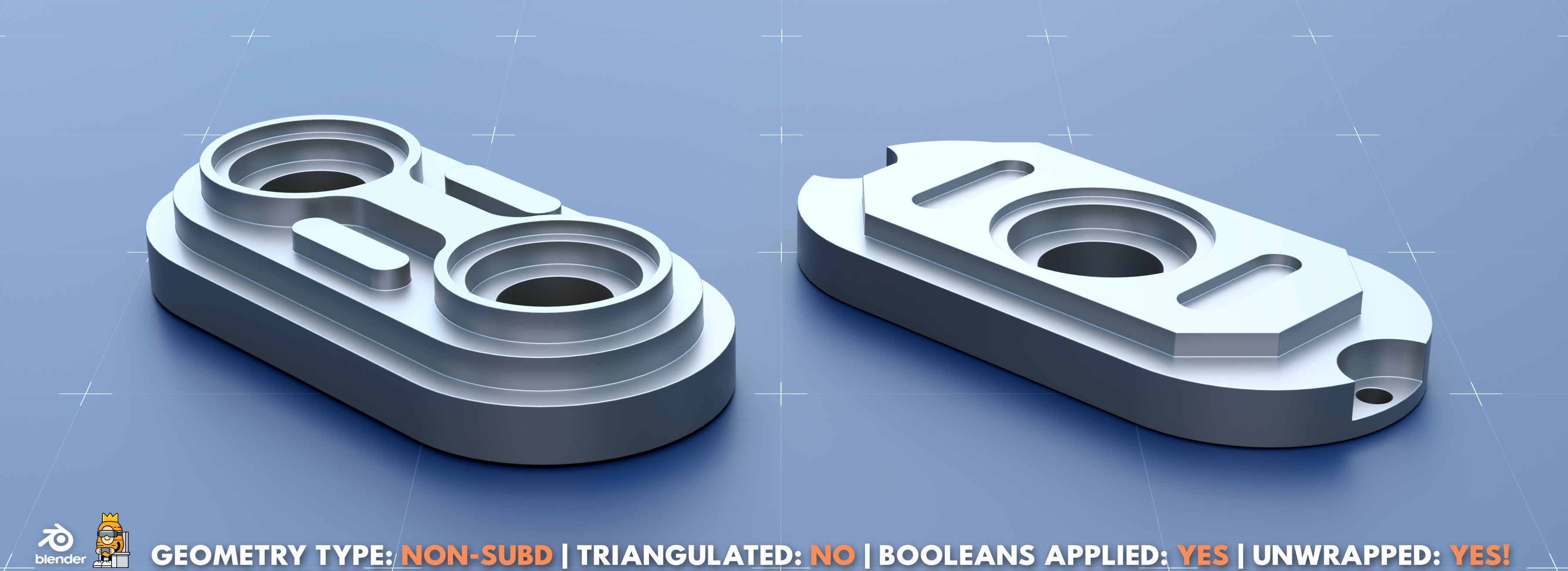 Simple Connector Kitbash Pack 1 3D model | CGTrader