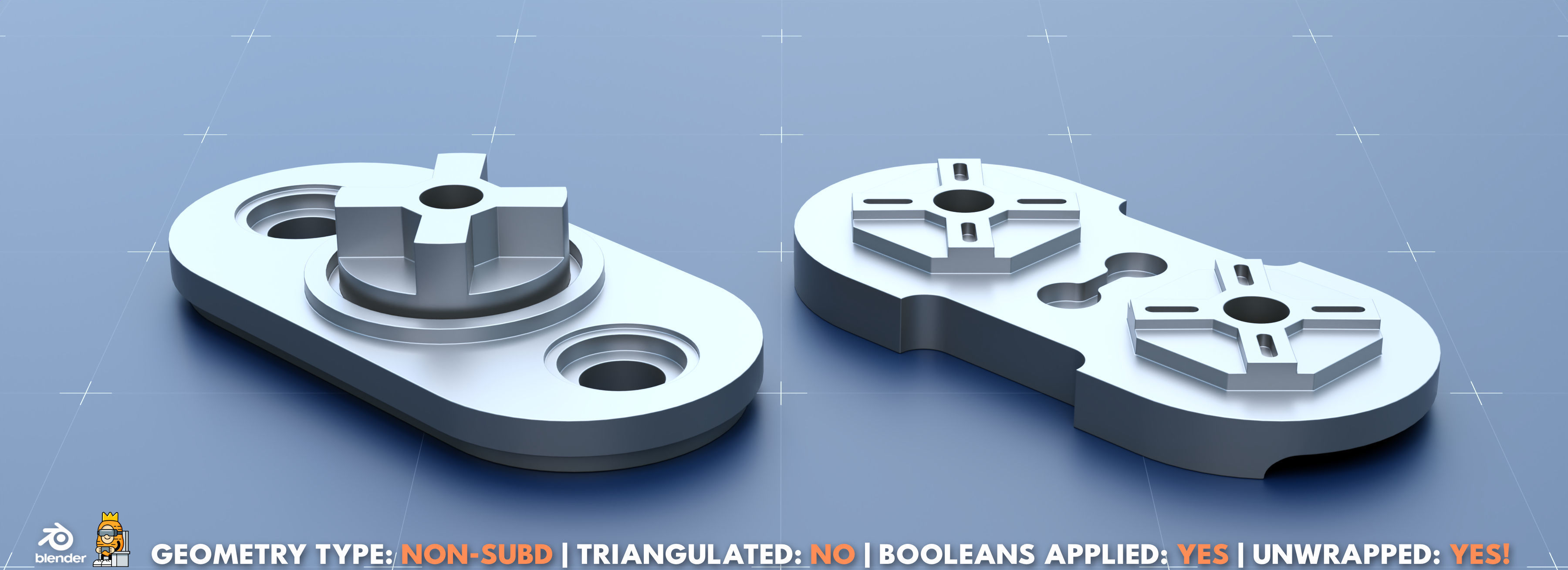 Simple Connector Kitbash Pack 1 3D model | CGTrader