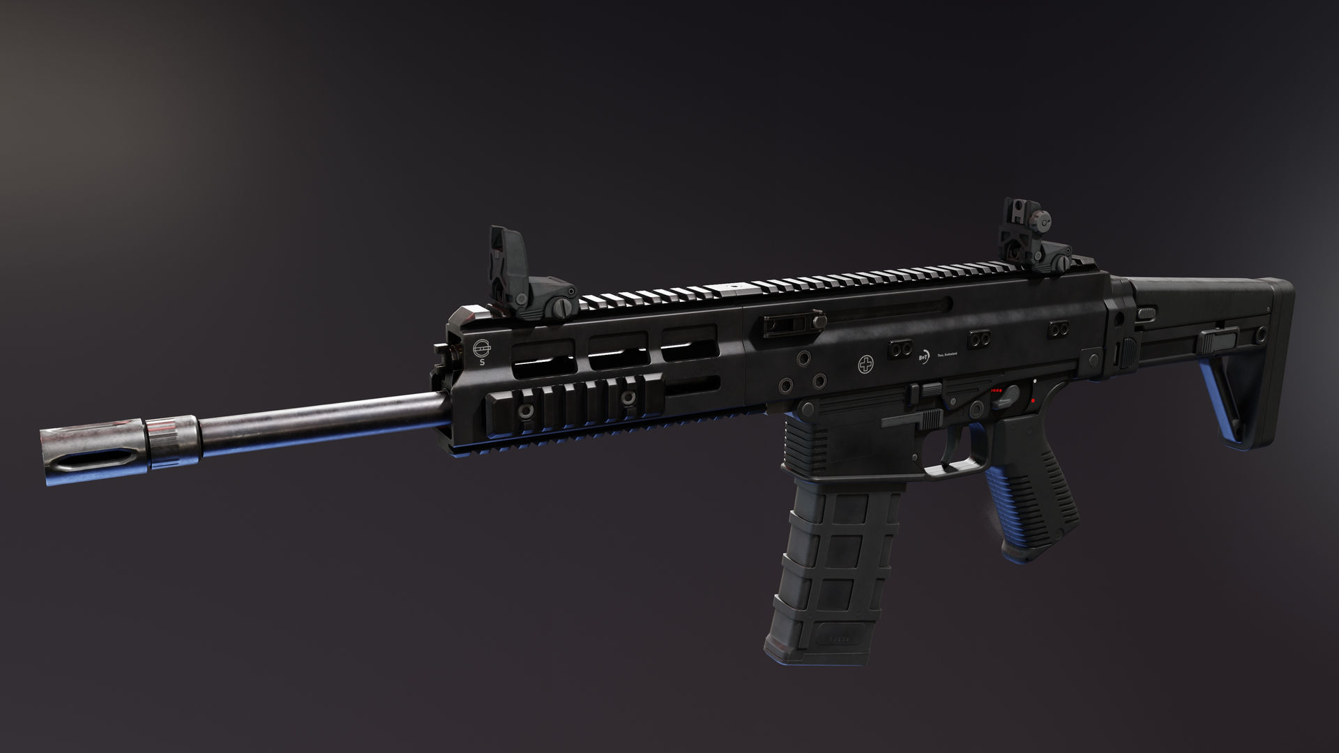 3D model BT APC Rifle VR / AR / low-poly | CGTrader