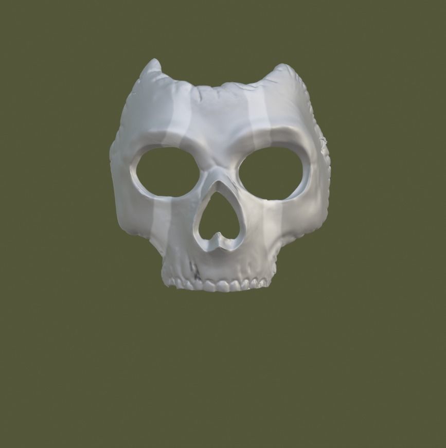 COD GHOST Simon Riley Op Mask STL - Warzone - Call of Duty 3D model 3D ...