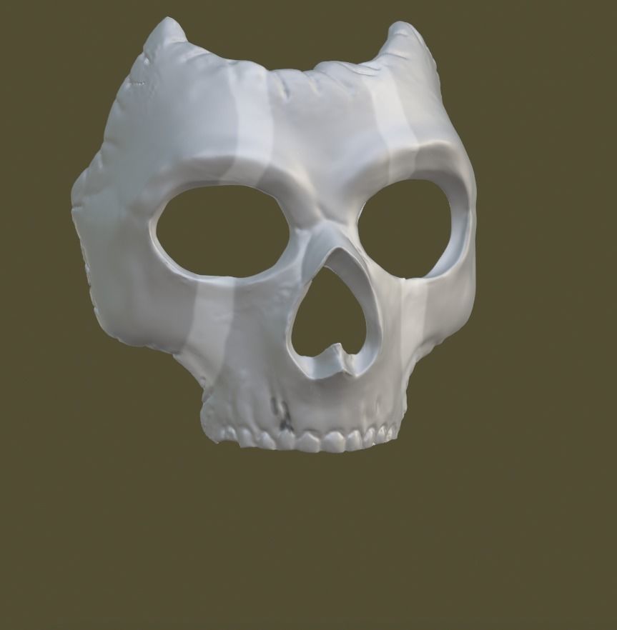 COD GHOST Simon Riley Op Mask STL - Warzone - Call of Duty 3D model 3D ...