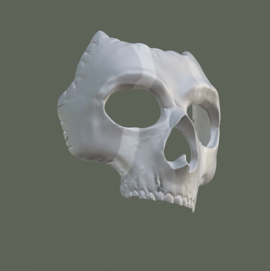 COD GHOST Simon Riley Op Mask STL - Warzone - Call of Duty 3D model 3D ...