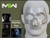 COD GHOST Simon Riley Op Mask STL - Warzone - Call of Duty 3D model 3D ...