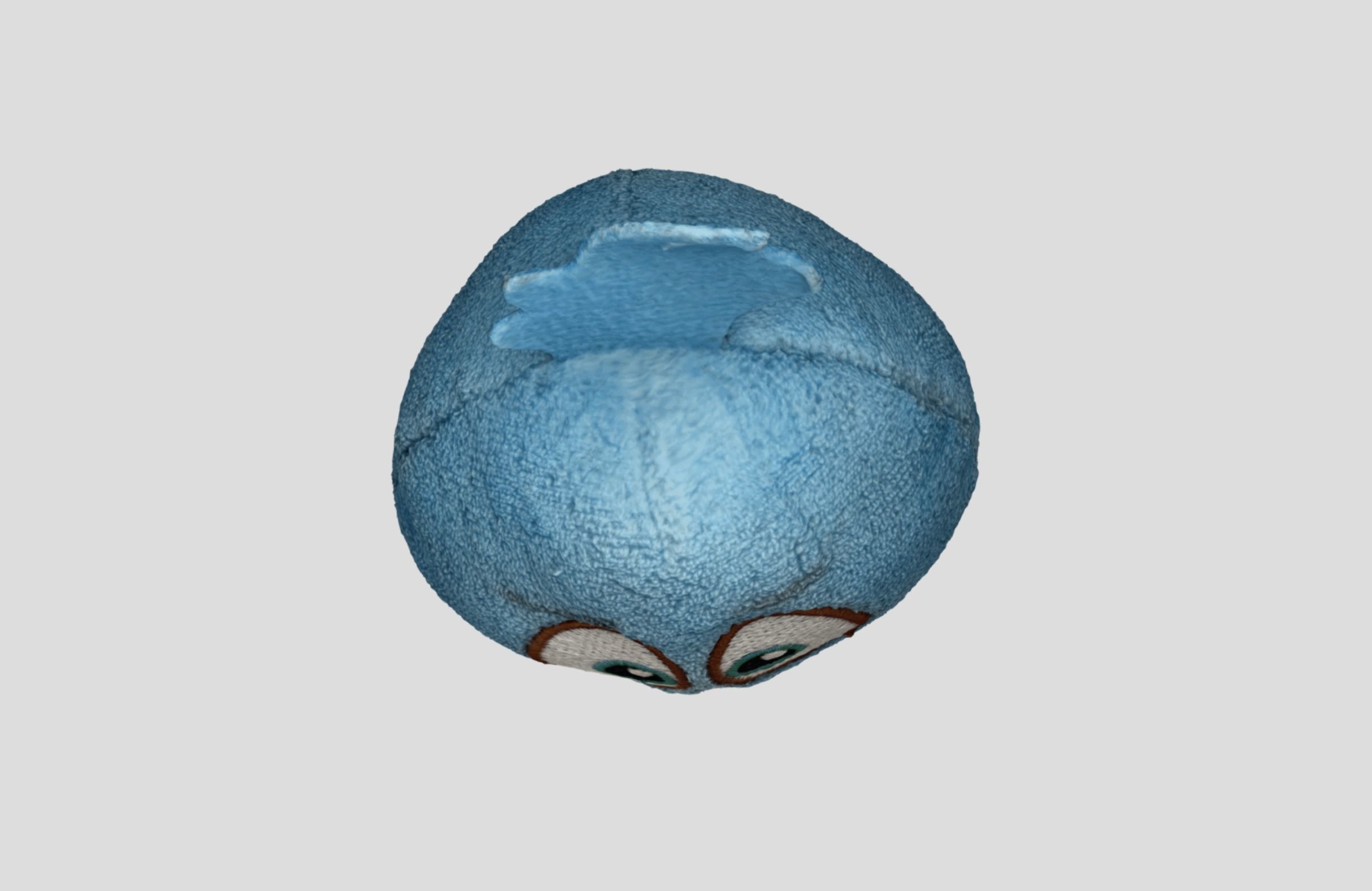 Blue Angry Birds Plush Toy 3D model | CGTrader