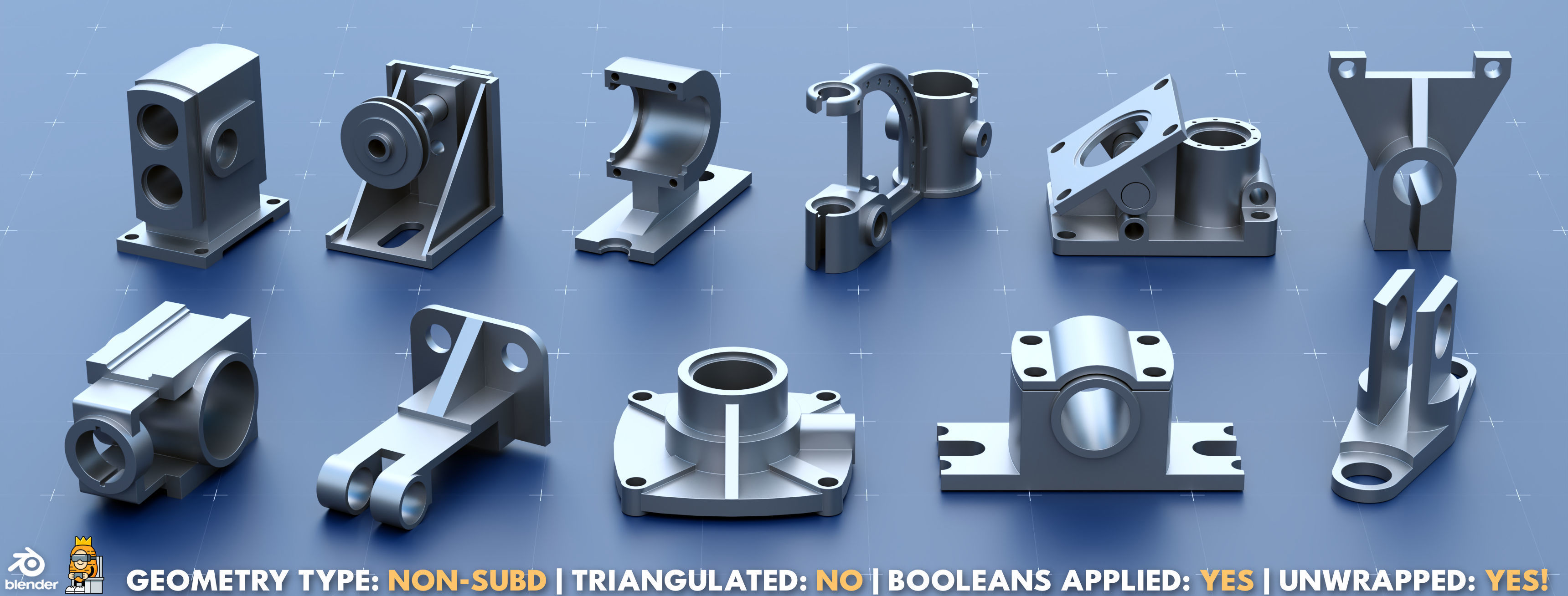 Simple Industry Kitbash Bundle Mega 3D model | CGTrader