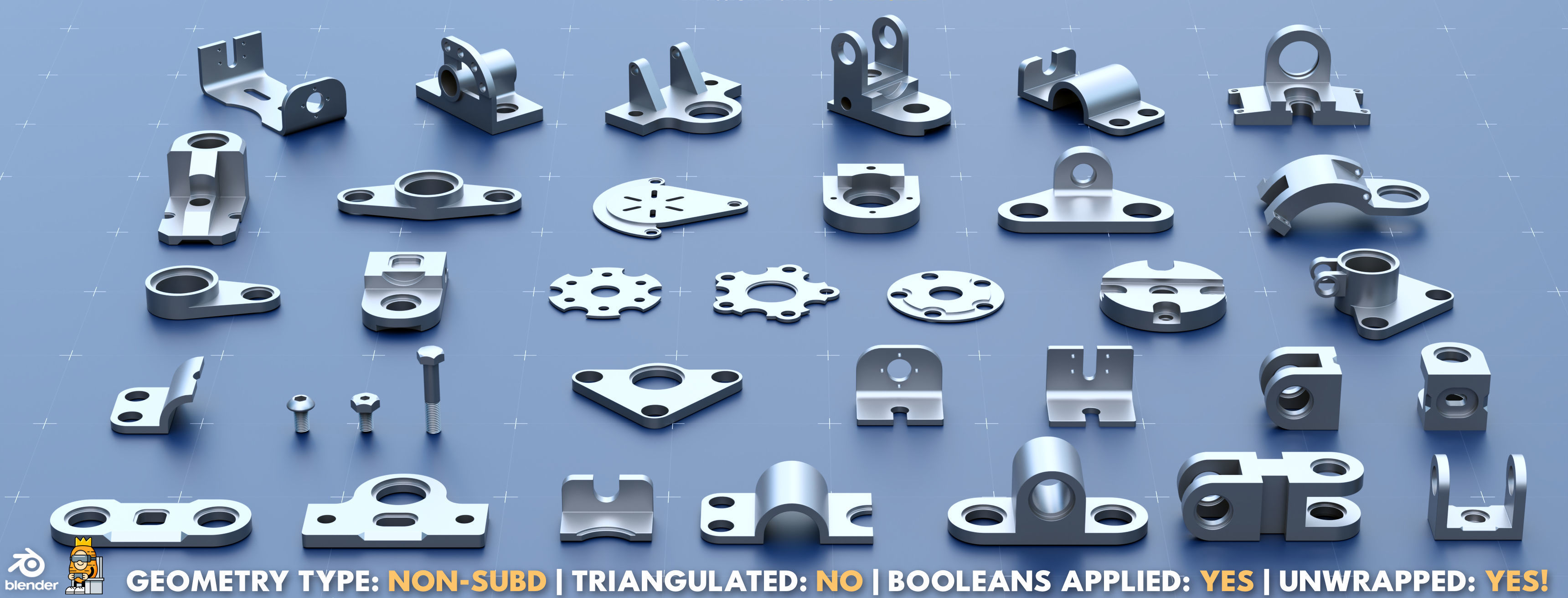 Simple Industry Kitbash Bundle Mega 3D model | CGTrader