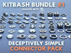Simple Connector Kitbash Bundle Pack 1 3D model | CGTrader