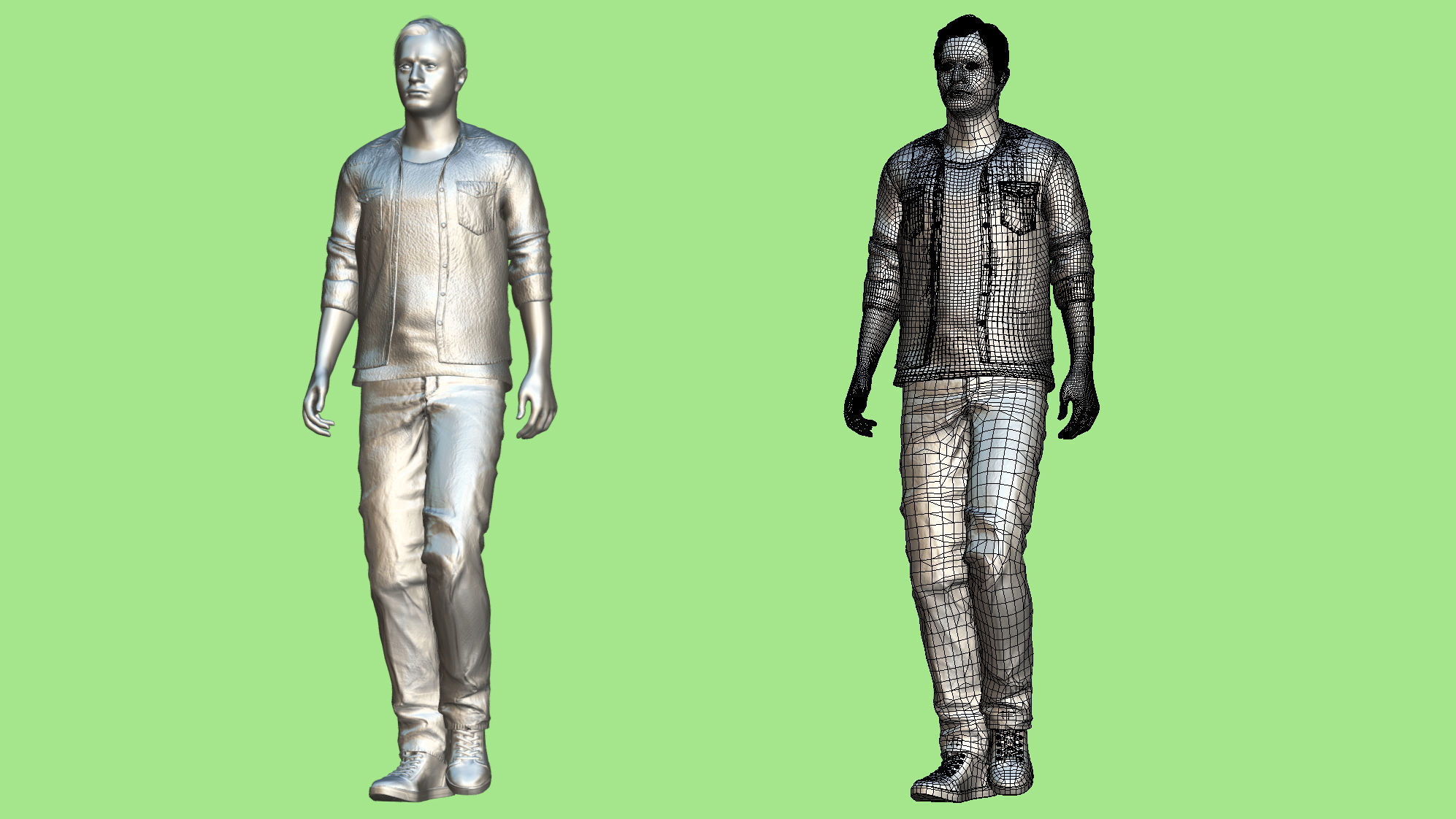 Rigged Casual Man Walking 3d Model Animated Rigged Cgtrader