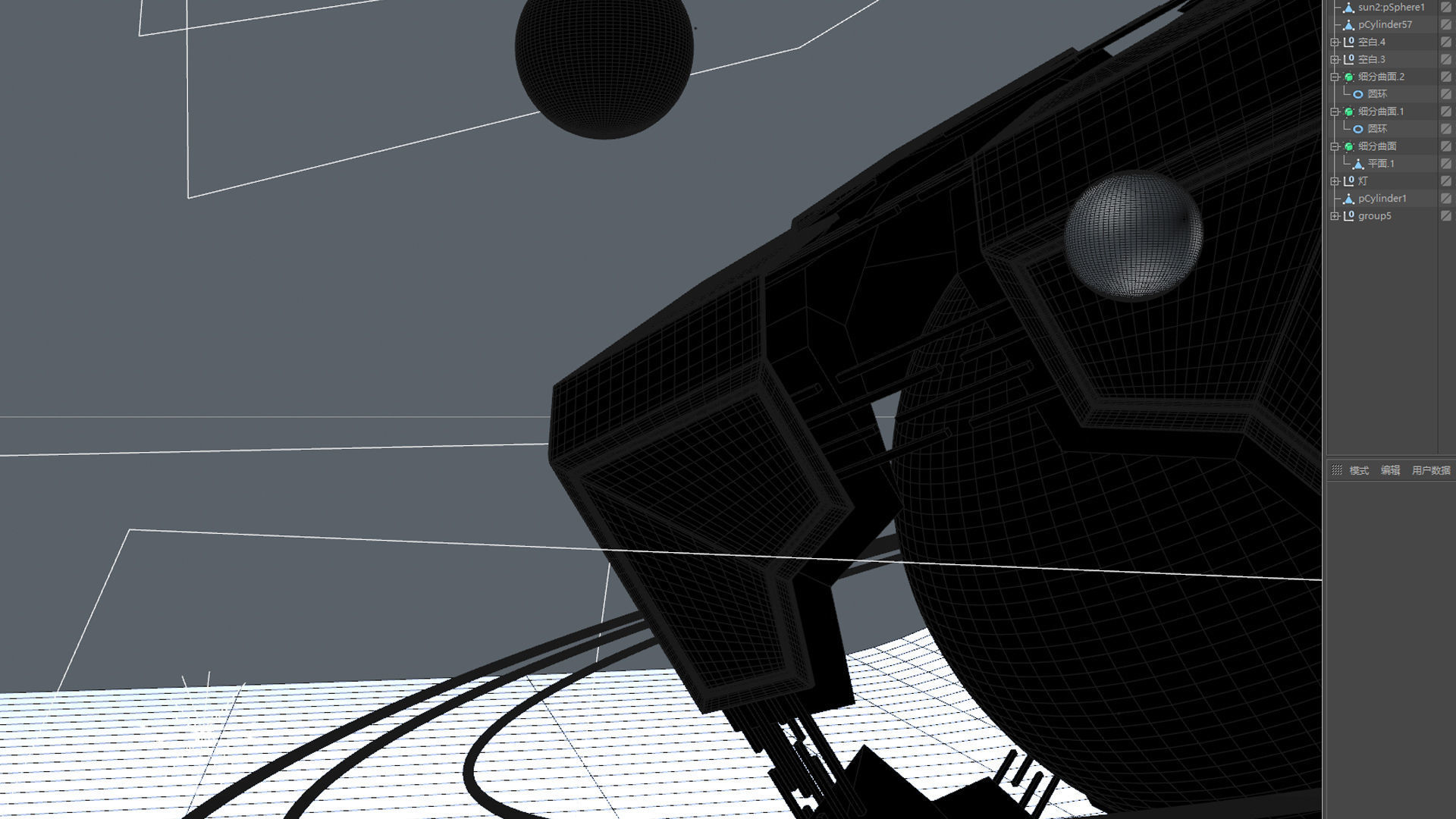 Scifi tech cube energy power space allspark universe planet 3D model ...