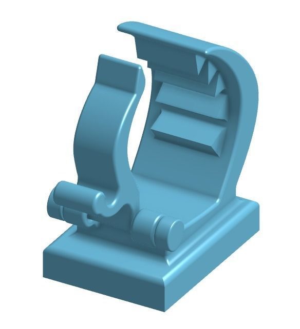 Cable holder for wire management free 3D model 3D printable | CGTrader