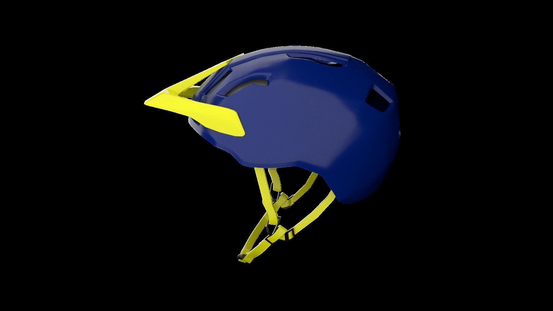 Helmet sports cycle 3D model | CGTrader