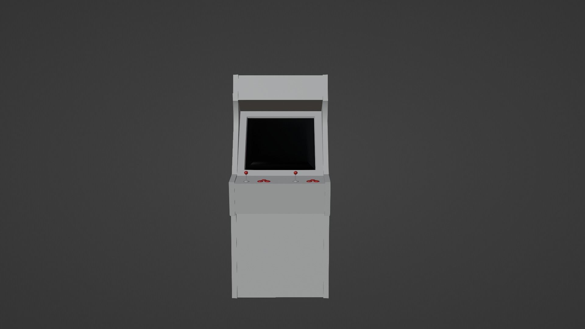 3D model arcade cabinet VR / AR / low-poly | CGTrader
