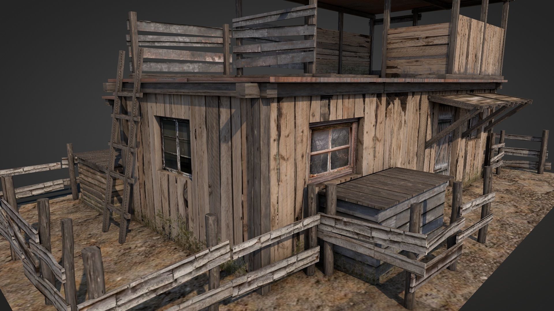 3D model Anatolian Village Shack 1 VR / AR / low-poly | CGTrader