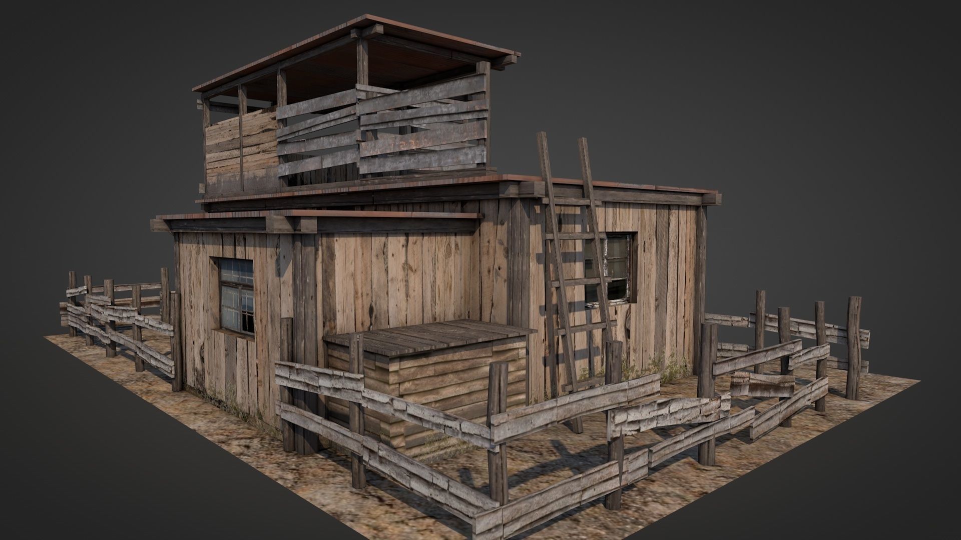 3D model Anatolian Village Shack 1 VR / AR / low-poly | CGTrader