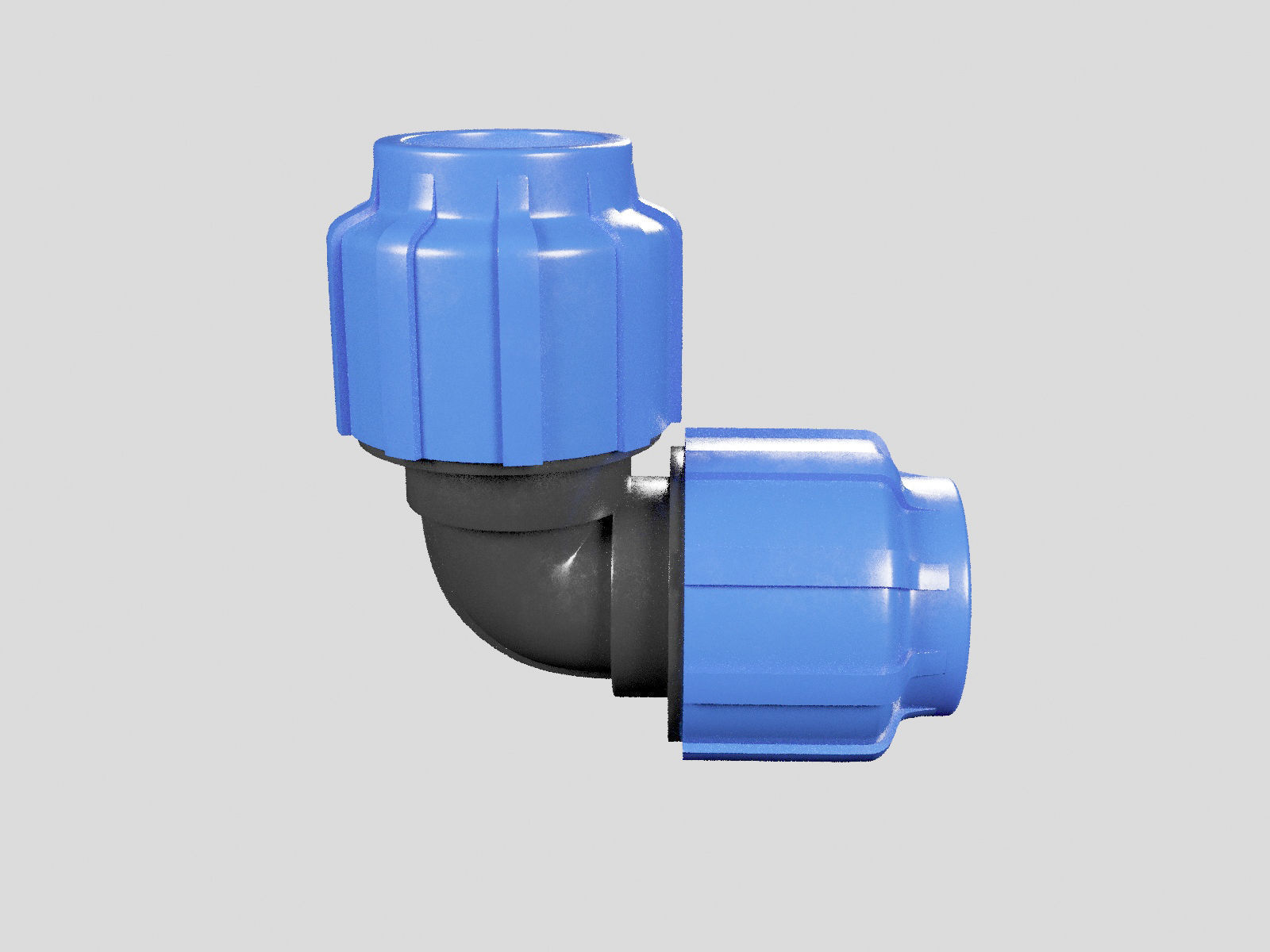 Compression fittings 3D model | CGTrader
