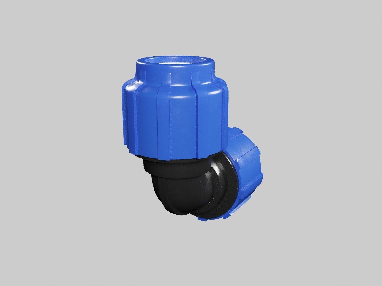 Compression fittings 3D model | CGTrader