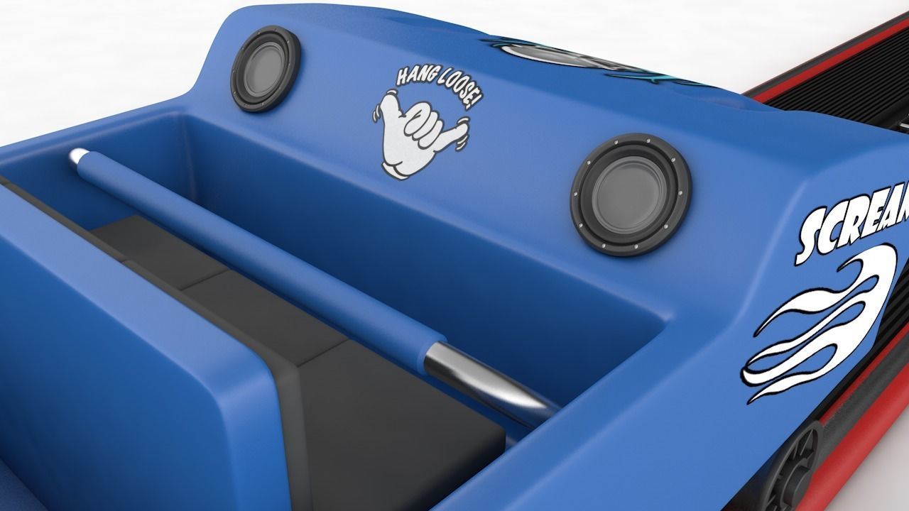 Roller-Coaster Car Concept 3D model | CGTrader