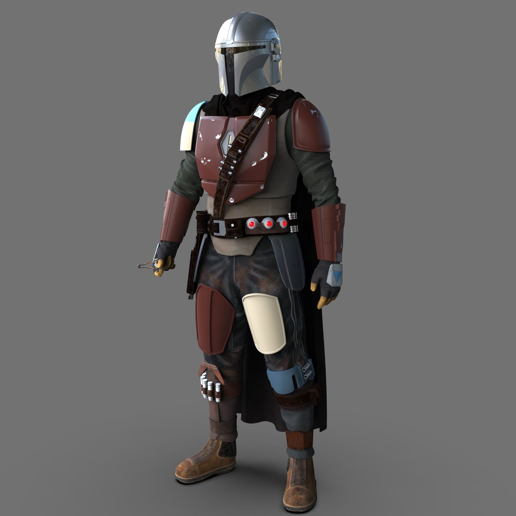 The Mandalorian Season 1 Pre-Beskar Full Accurate Wearable Armor 3D ...