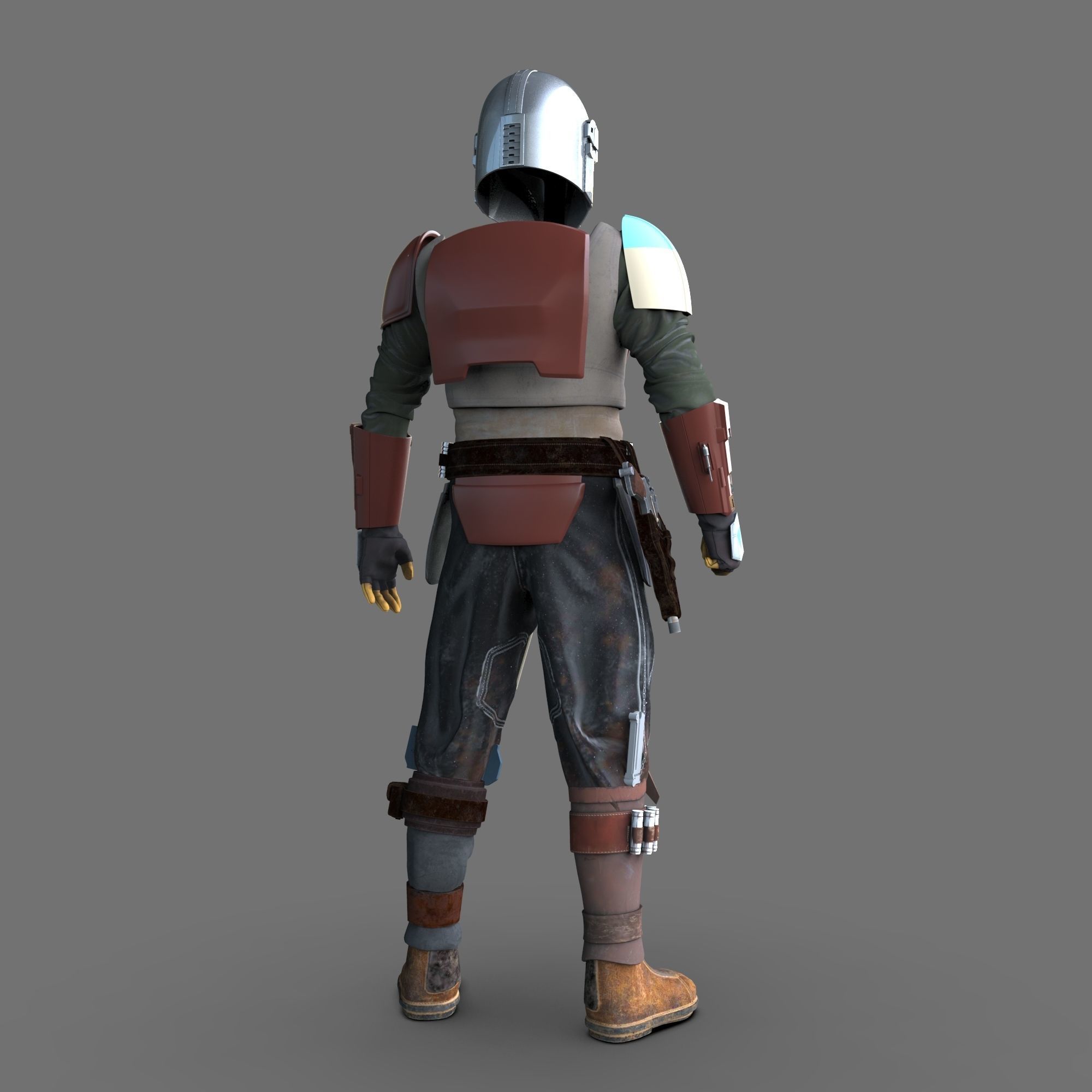 The Mandalorian Season 1 Pre-Beskar Full Accurate Wearable Armor 3D ...