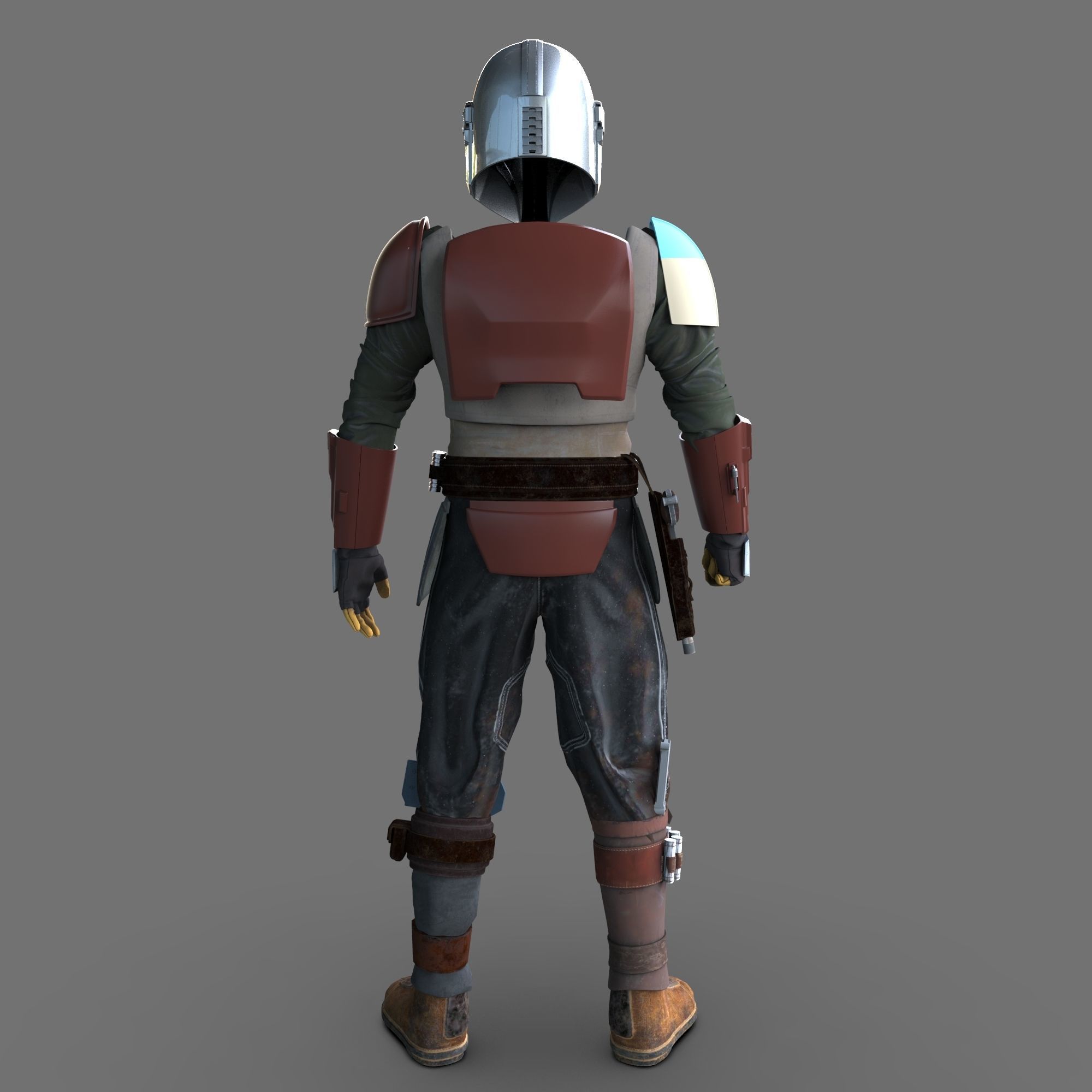 The Mandalorian Season 1 Pre-Beskar Full Accurate Wearable Armor 3D ...