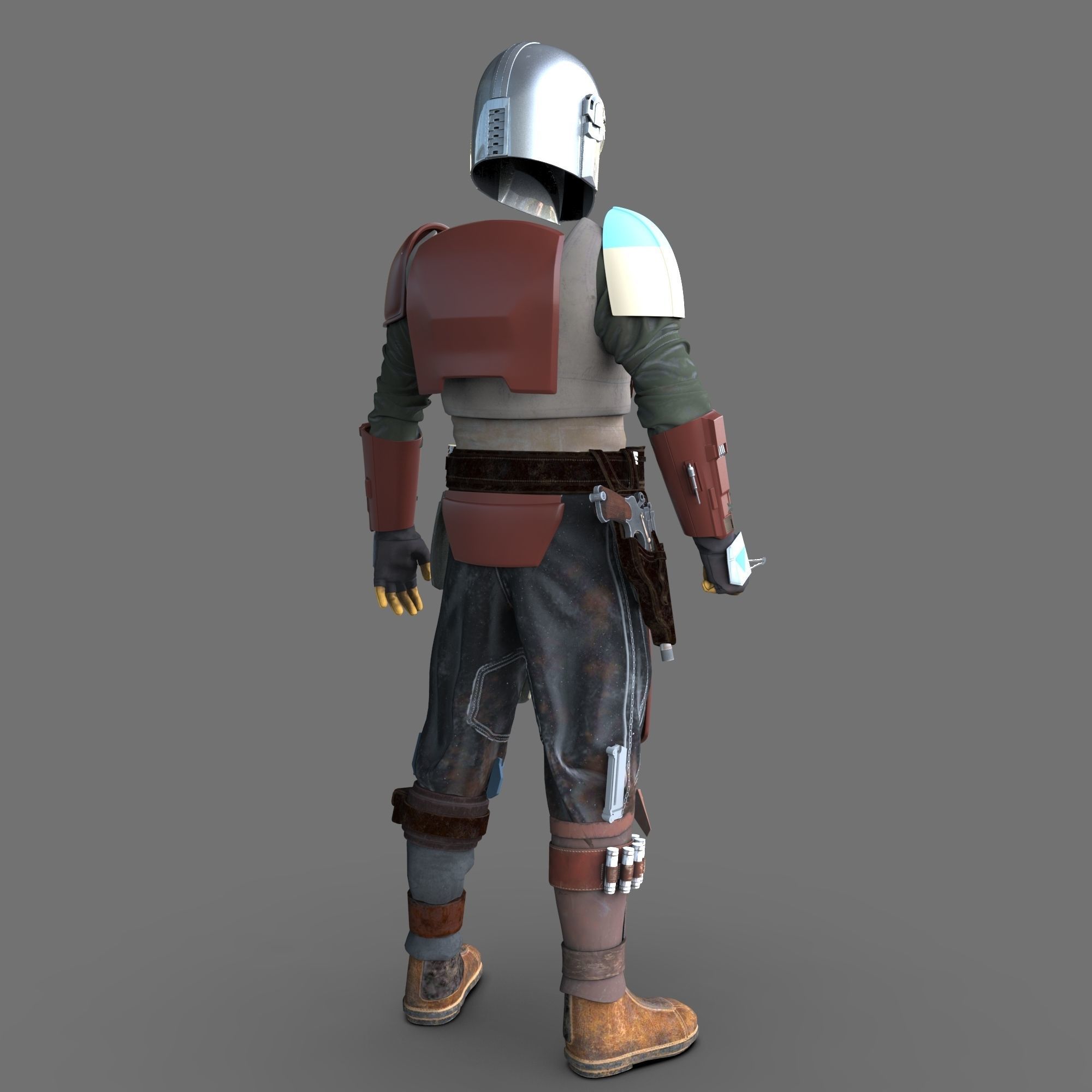 The Mandalorian Season 1 Pre-Beskar Full Accurate Wearable Armor 3D ...