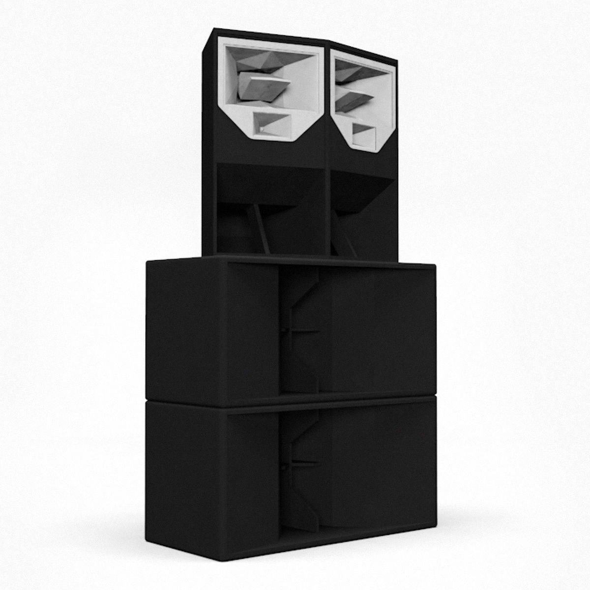 Funktion One RES 2 Tower 3D model | CGTrader