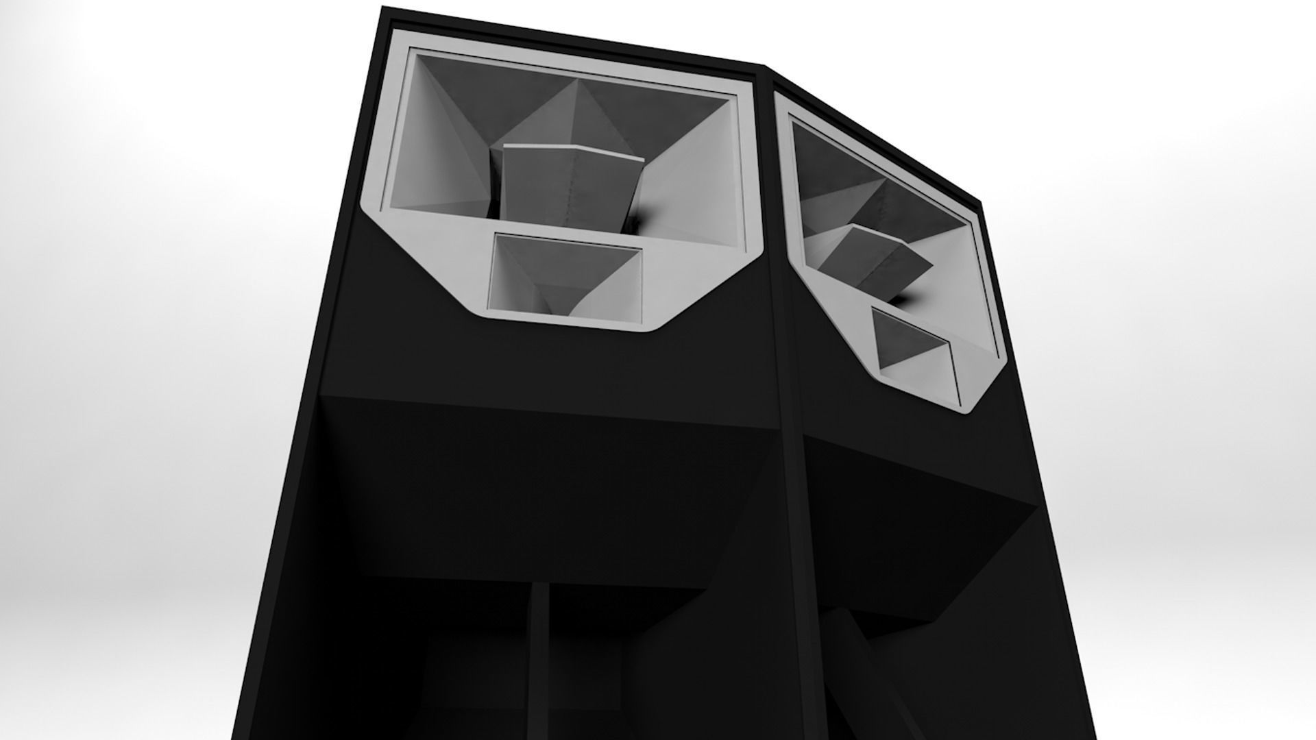 Funktion One RES 2 Tower 3D model | CGTrader