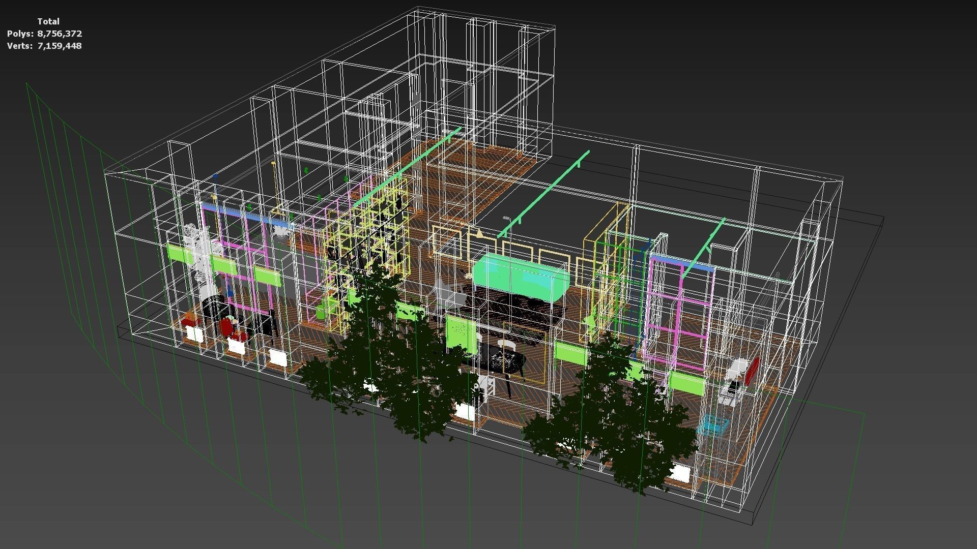 3D model Modern residential interior 02 UE5 VR / AR / low-poly | CGTrader