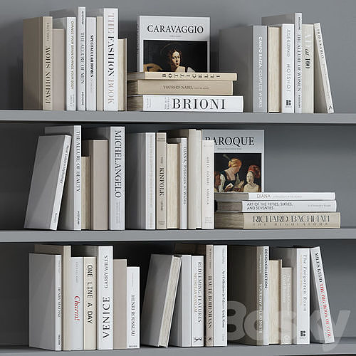 Book Decor free 3D model | CGTrader