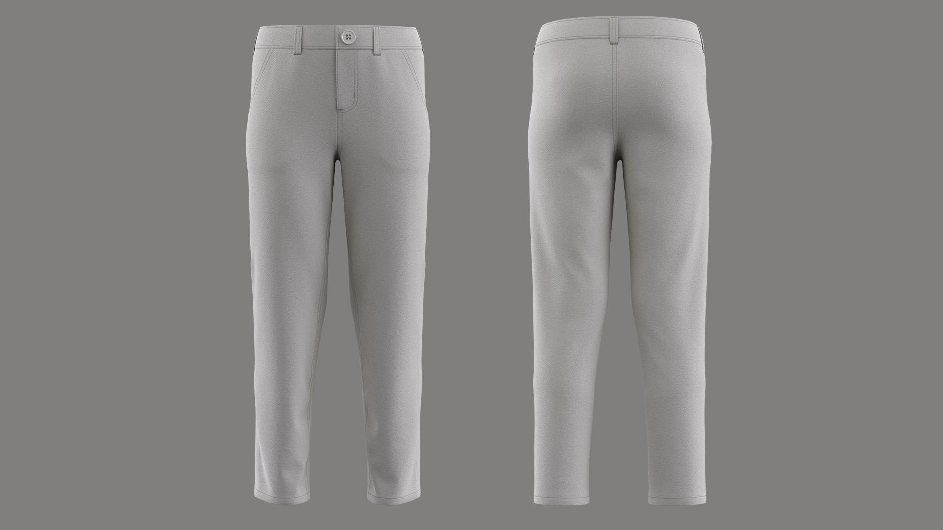 Best Pants for Boys free 3D model | CGTrader