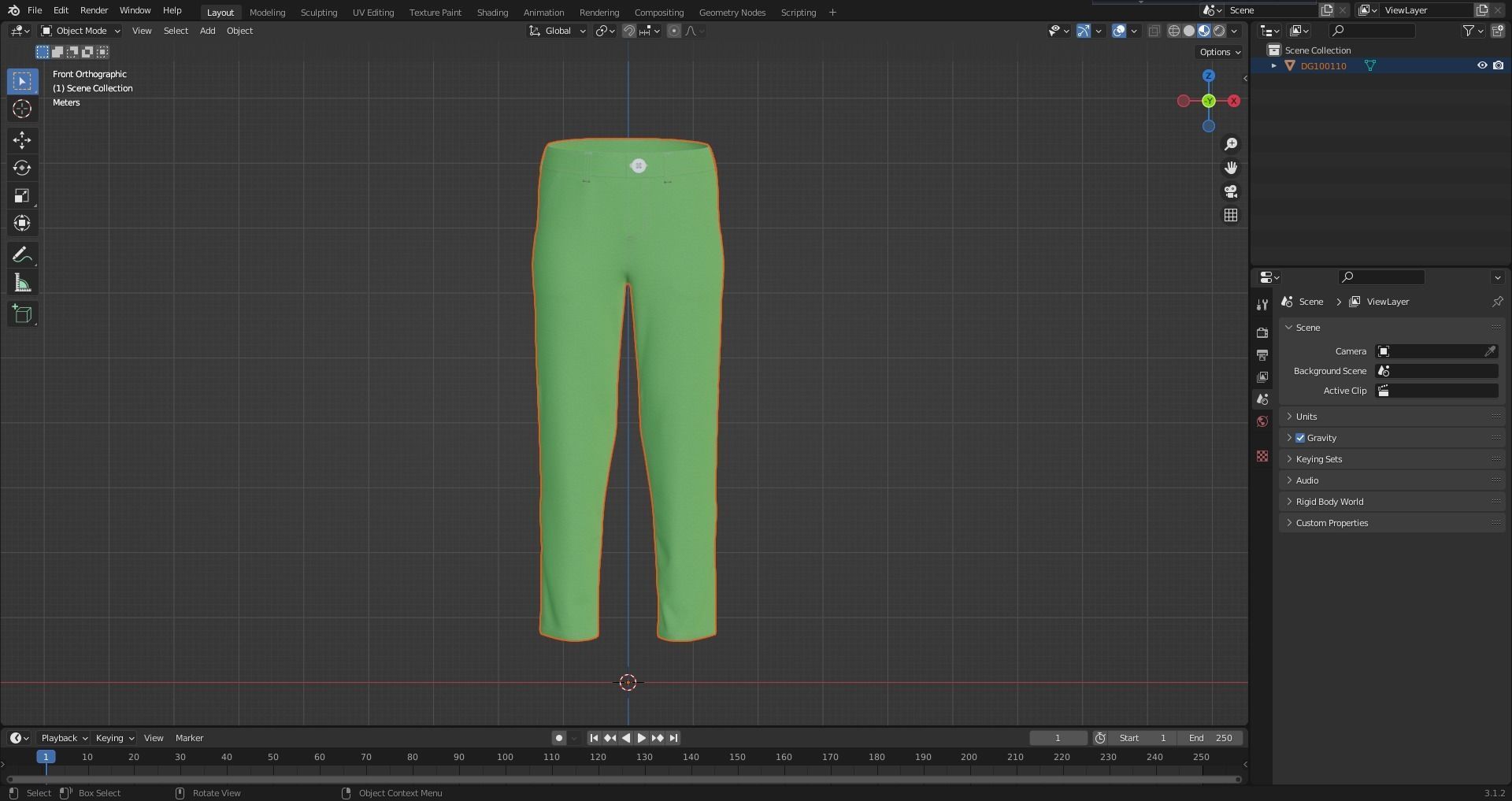 Best Pants for Boys free 3D model | CGTrader