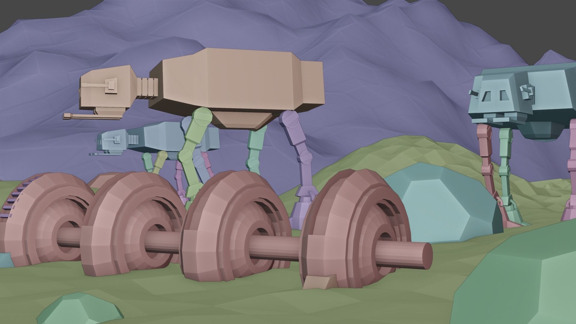 star wars free VR / AR / low-poly 3D model rigged | CGTrader