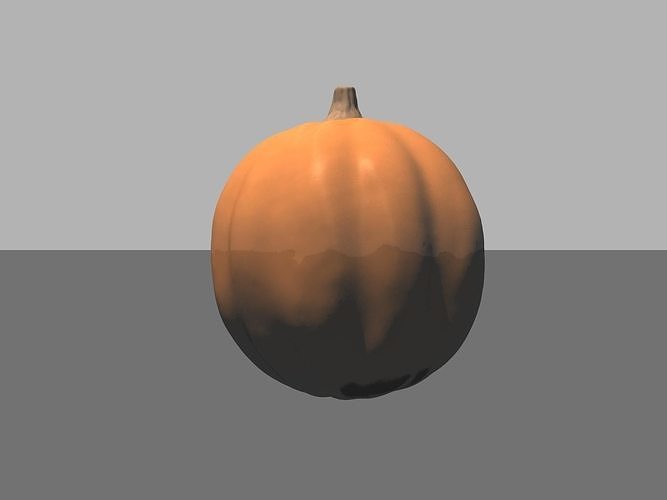 Pumpkin1 pumpkin free 3D model | CGTrader