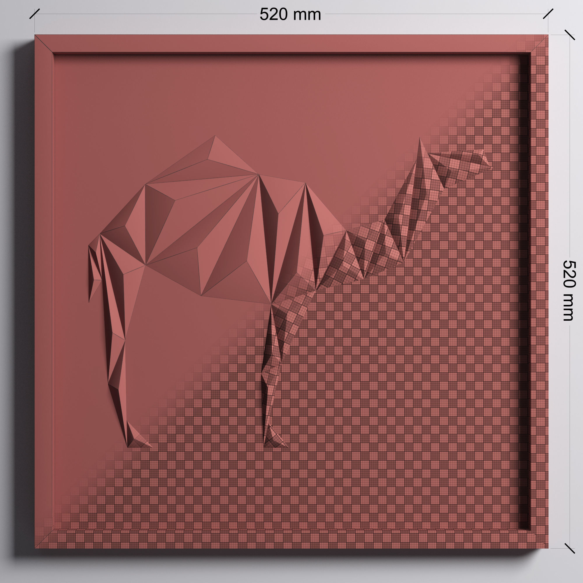 Paper ArtWork 18 3D model | CGTrader