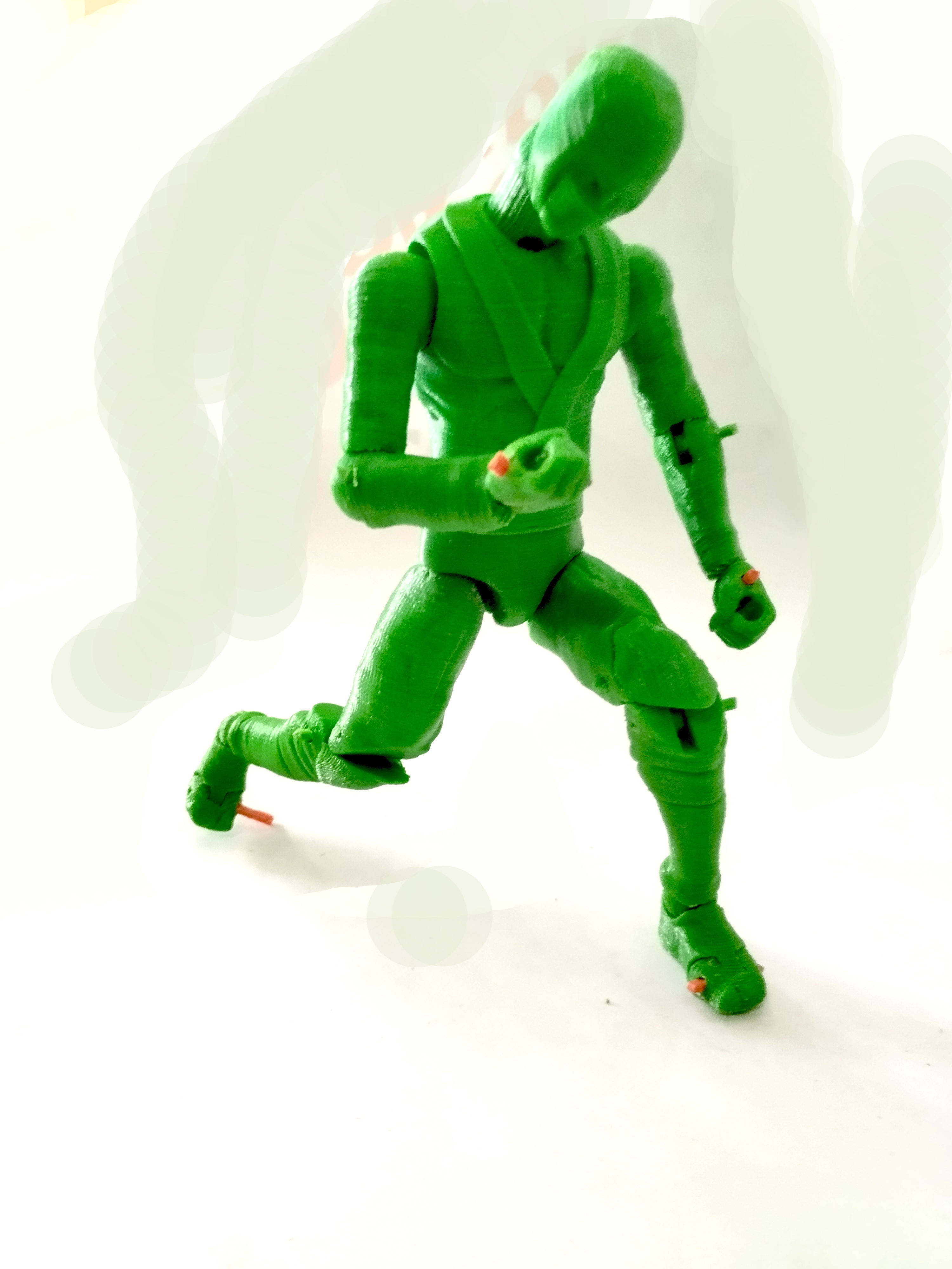 Ninja Articulated action figure 3D model | CGTrader