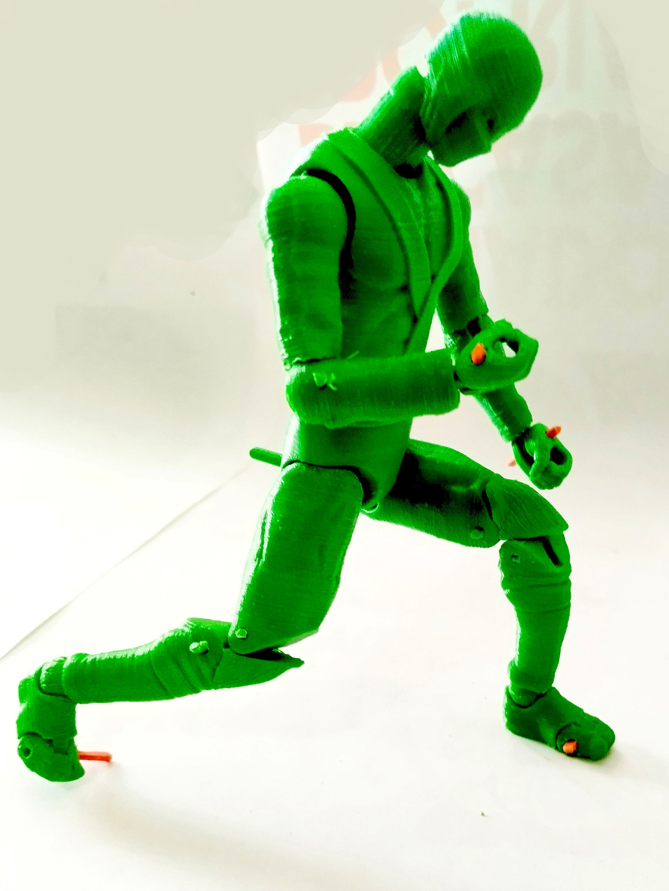 Ninja Articulated action figure 3D model | CGTrader