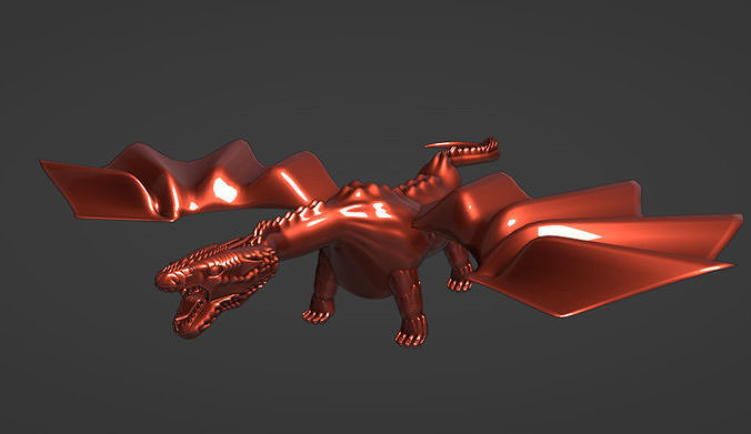3D model DRAGON BASEMESH VR / AR / low-poly | CGTrader