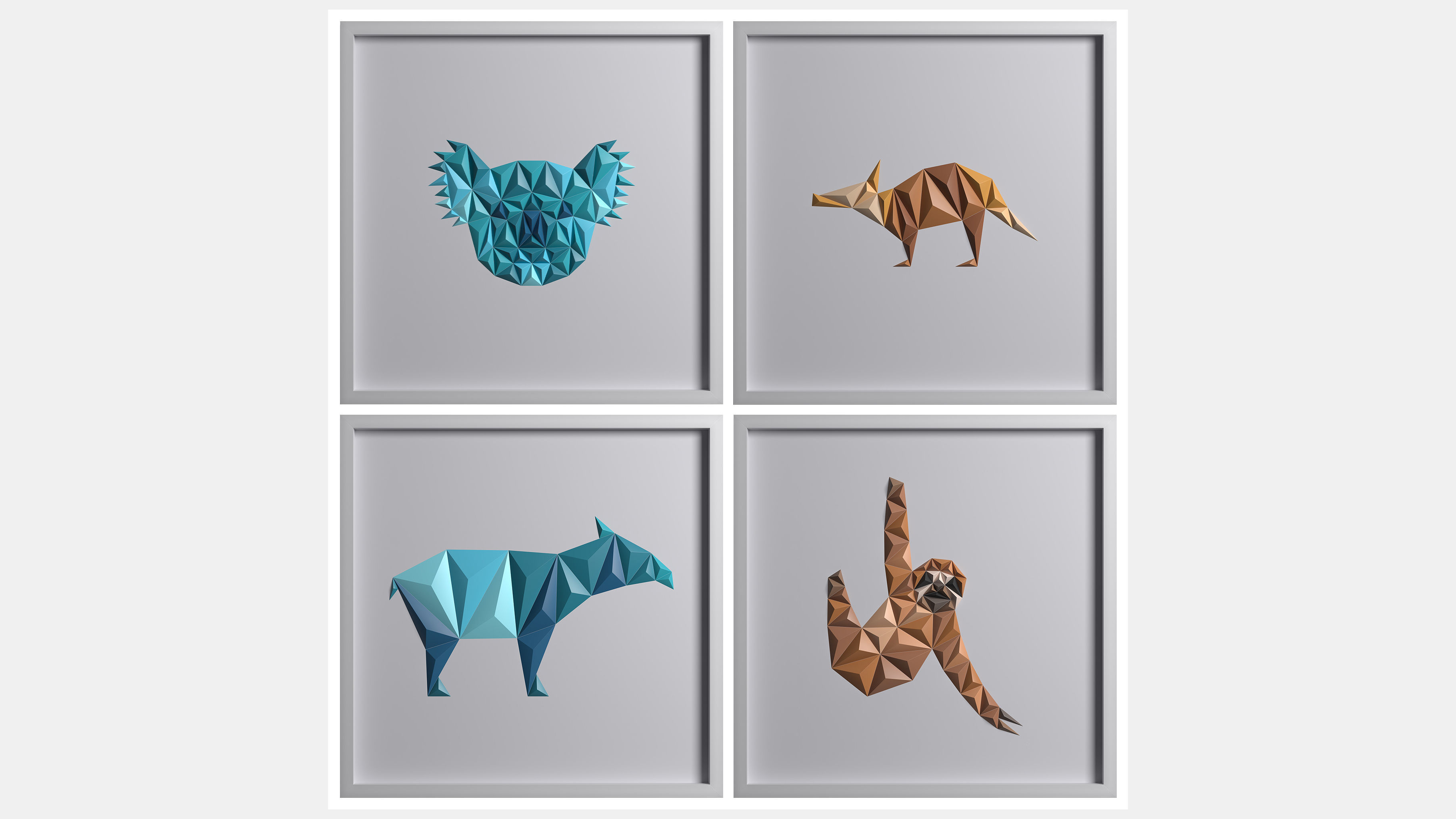 Paper ArtWork 24 3D model | CGTrader