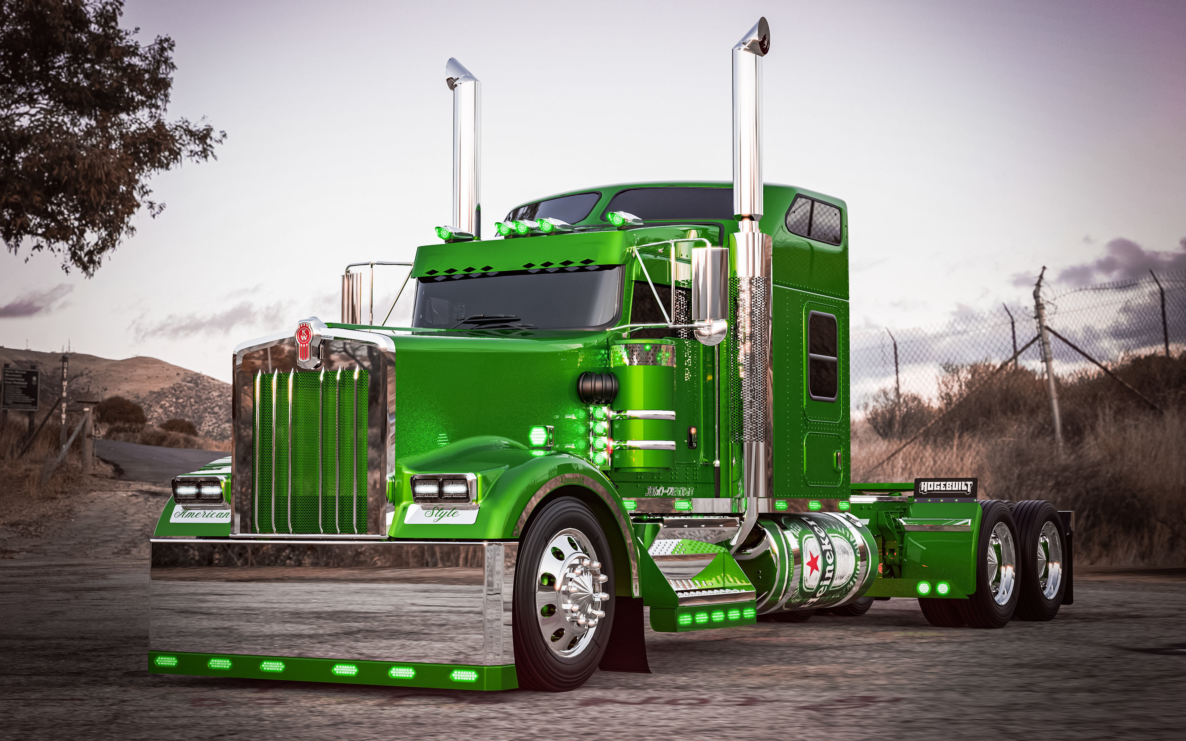 Kenworth W900 AeroCab Special Edition 3D model | CGTrader