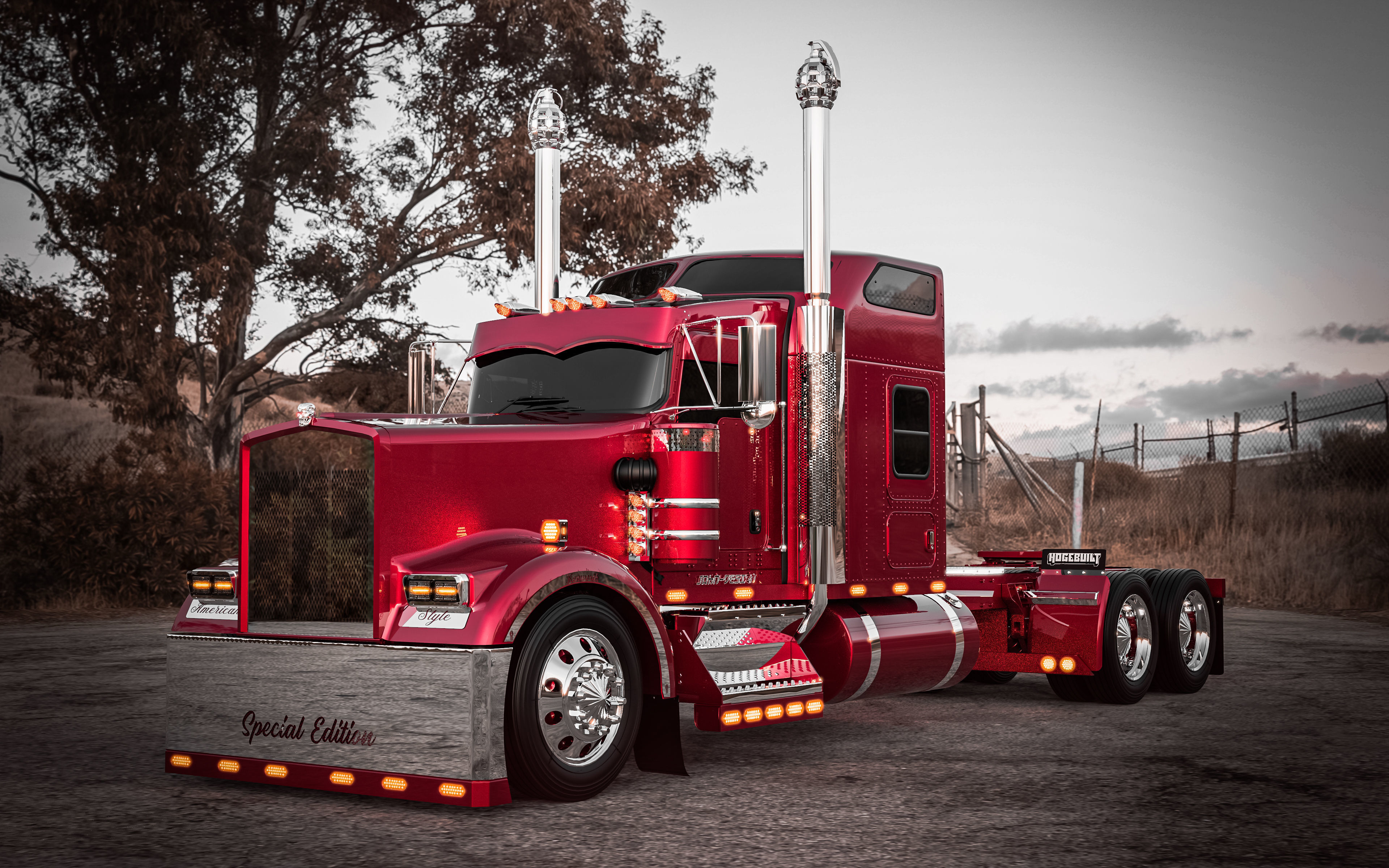 Kenworth W900 AeroCab Special Edition 3D model | CGTrader